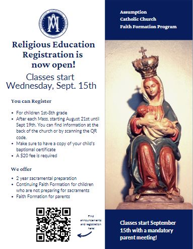 CCD – Assumption Catholic Church